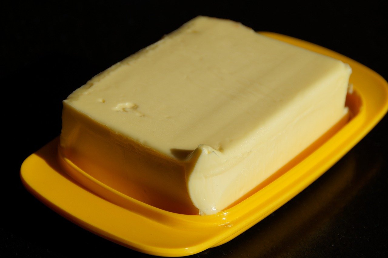 BUTTER: high in saturated good fat. originated from grass fed cows is a ...